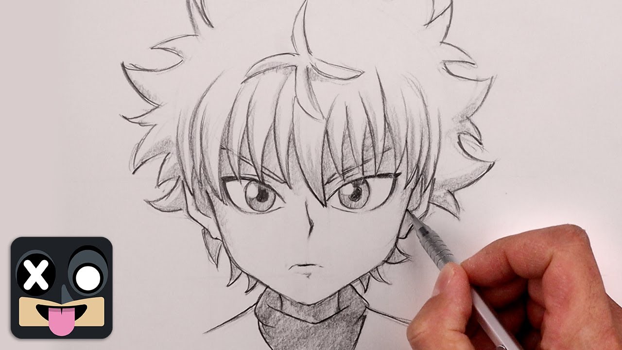 How To Draw Killua | Hunter X Hunter Step by Step Sketch Tutorial