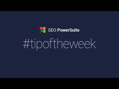 Use TF-IDF in WebSite Auditor for content optimization