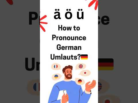 How to pronounce German Umlaut #germany #germanpronunciation #languagelearning #pronunciation