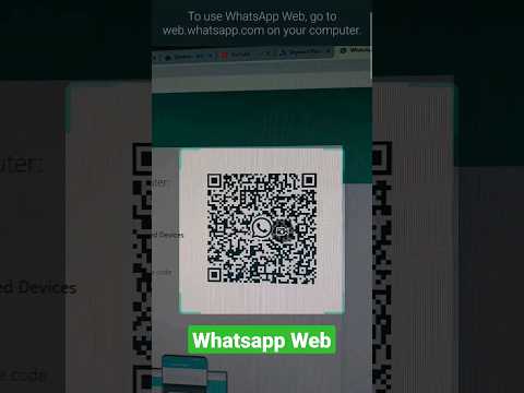 Whatsapp web scan | How to use whatsapp web scanner #shorts #shortsvideo #shortvideo