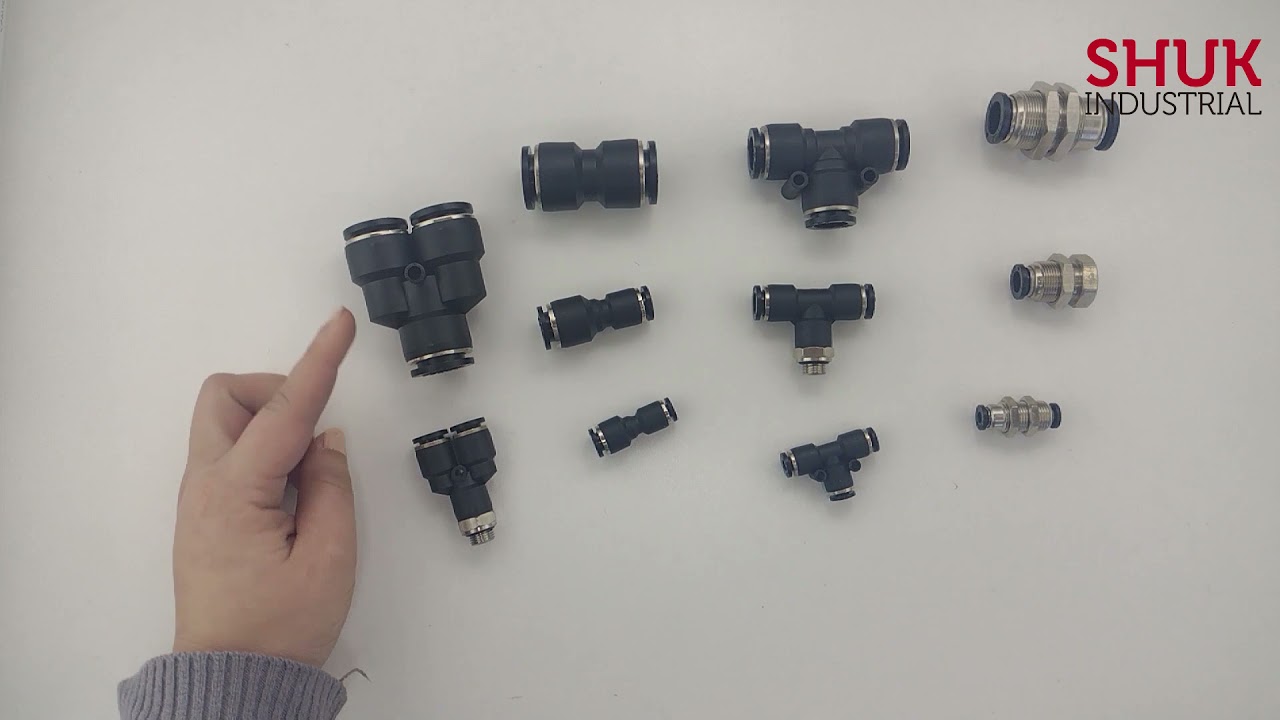 Conectores Neumáticos Automáticos y sus Aplicaciones.