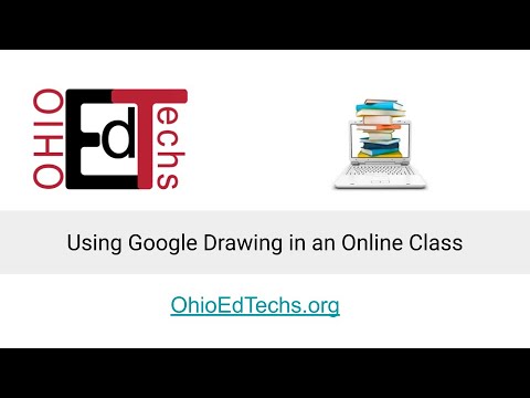 Using Google Drawing in an Online Class