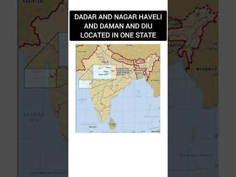 Daman and Diu and Dadra and Nagar Haveli union territory of India lies in how many state of state