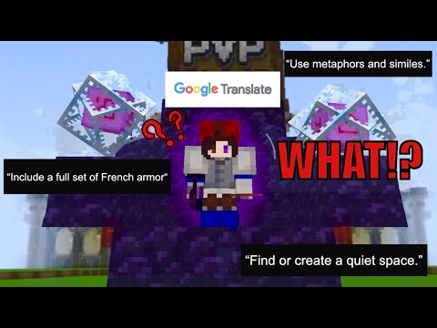 Google Translate Teaches Me To Crystal PVP…