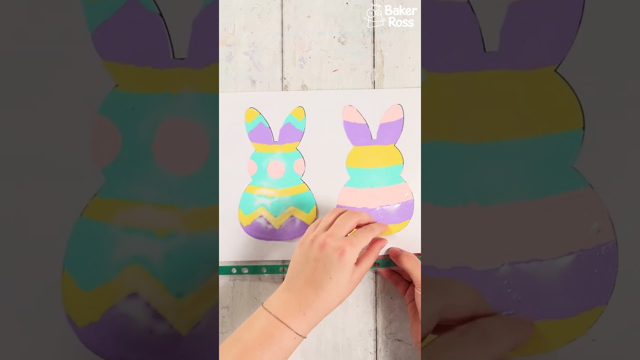 How To Make Easter Window Stickers | Baker Ross