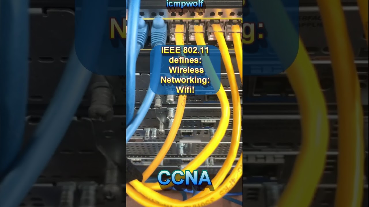 Cisco CCNA: Which IEEE standard defines wirelss services? - icmpwolf