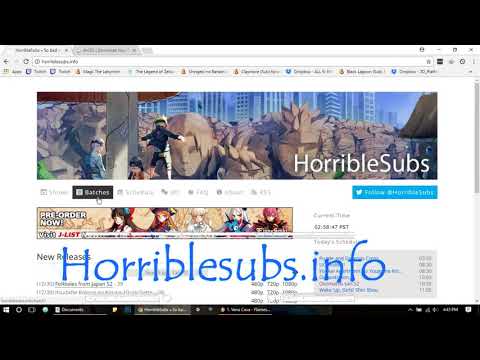 Sites for Anime Batch Download 2017