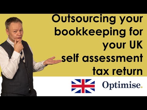 Outsourcing your bookkeeping for your UK self assessment tax return