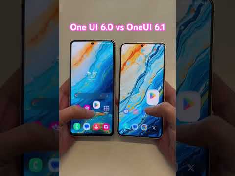 Samaung’s OneUI 6.0 vs One UI 6.1 animation comparison ????