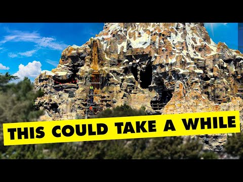 The Matterhorn is complicated | Disneyland construction 2025/06/13