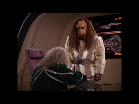 Worf Proposes to Make Kahless Emperor (TNG: Rightful Heir)