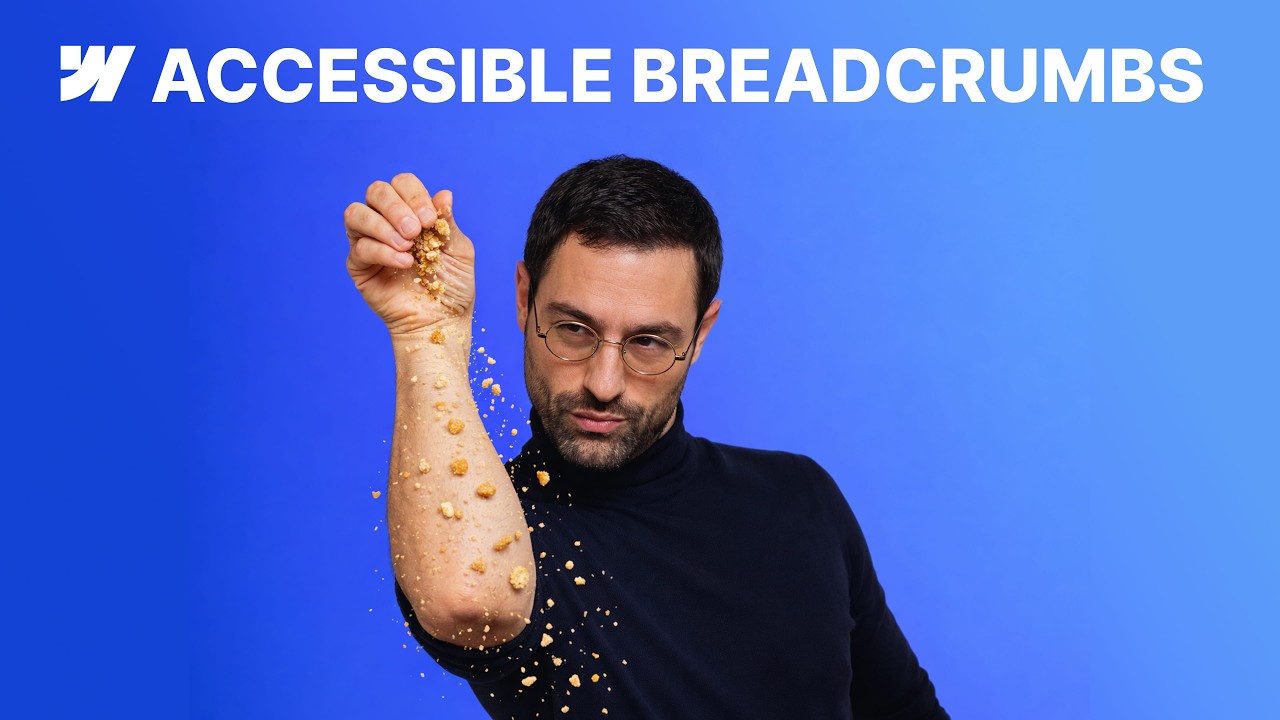 Flexible & Accessible Breadcrumbs in Webflow (Manual + Auto)