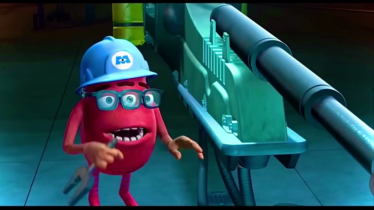Monsters Inc. [2001] - Fungus Gets His Scream Painfully Extracted
