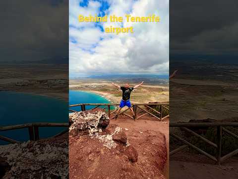 You can watch the Tenerife Airport from Montana Roja which is just behind it! #tenerife #spain