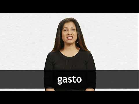 English Translation of “GASTO” | Collins Spanish-English Dictionary