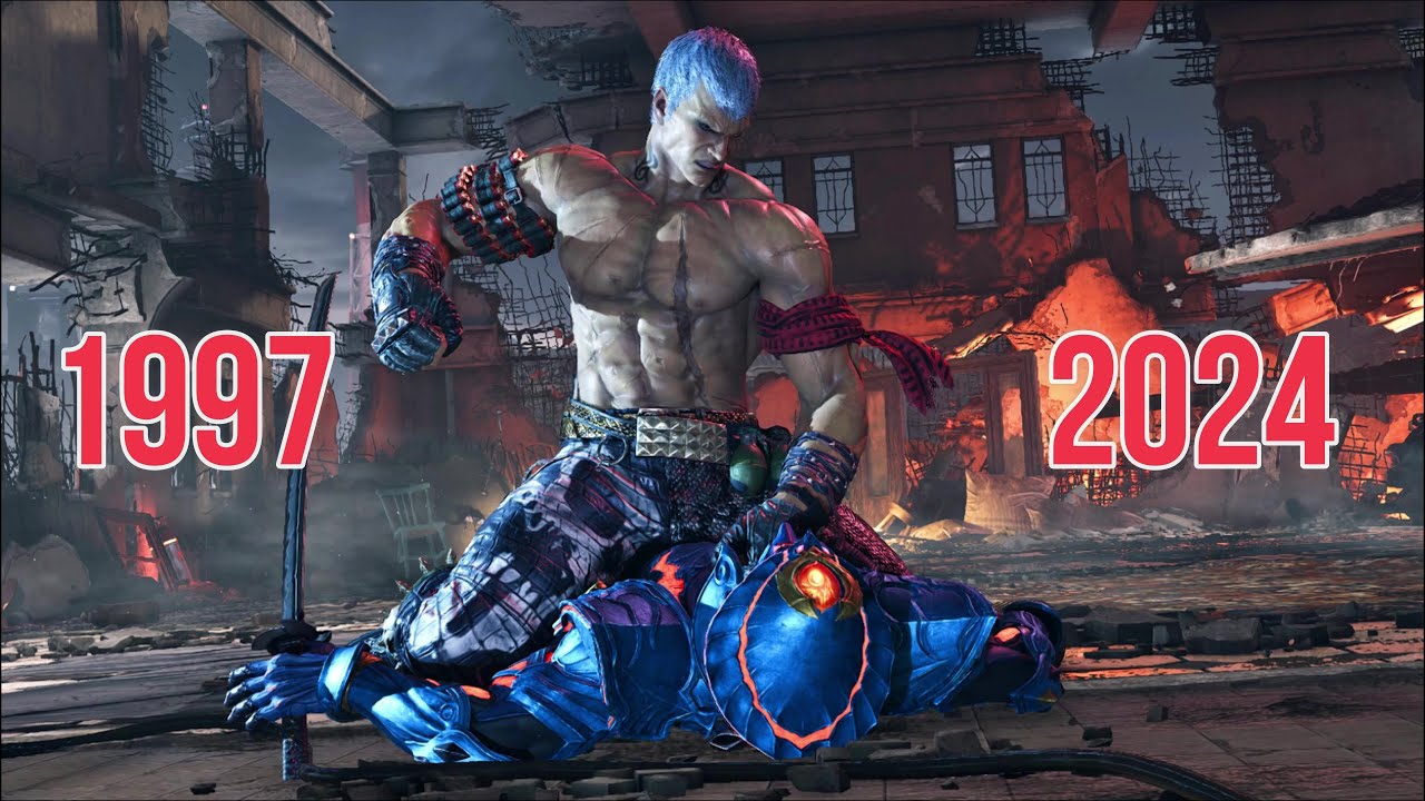 Bryan's Win Poses Evolution (Tekken 3-8)