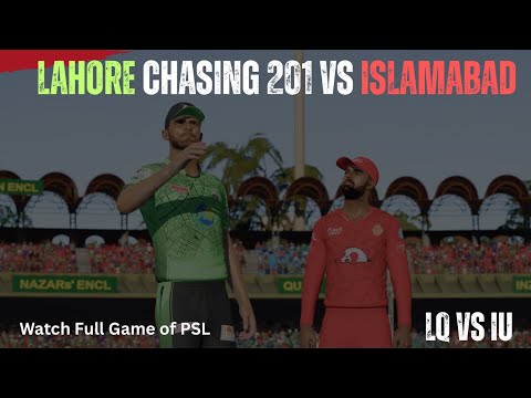 LAHORE QALANDERS VS ISLAMABAD UNITED 3RD GAME OF PSL LIVE IN CRICKET 24