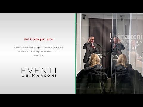 Presentazione del libro “SUL COLLE PIÙ ALTO"
