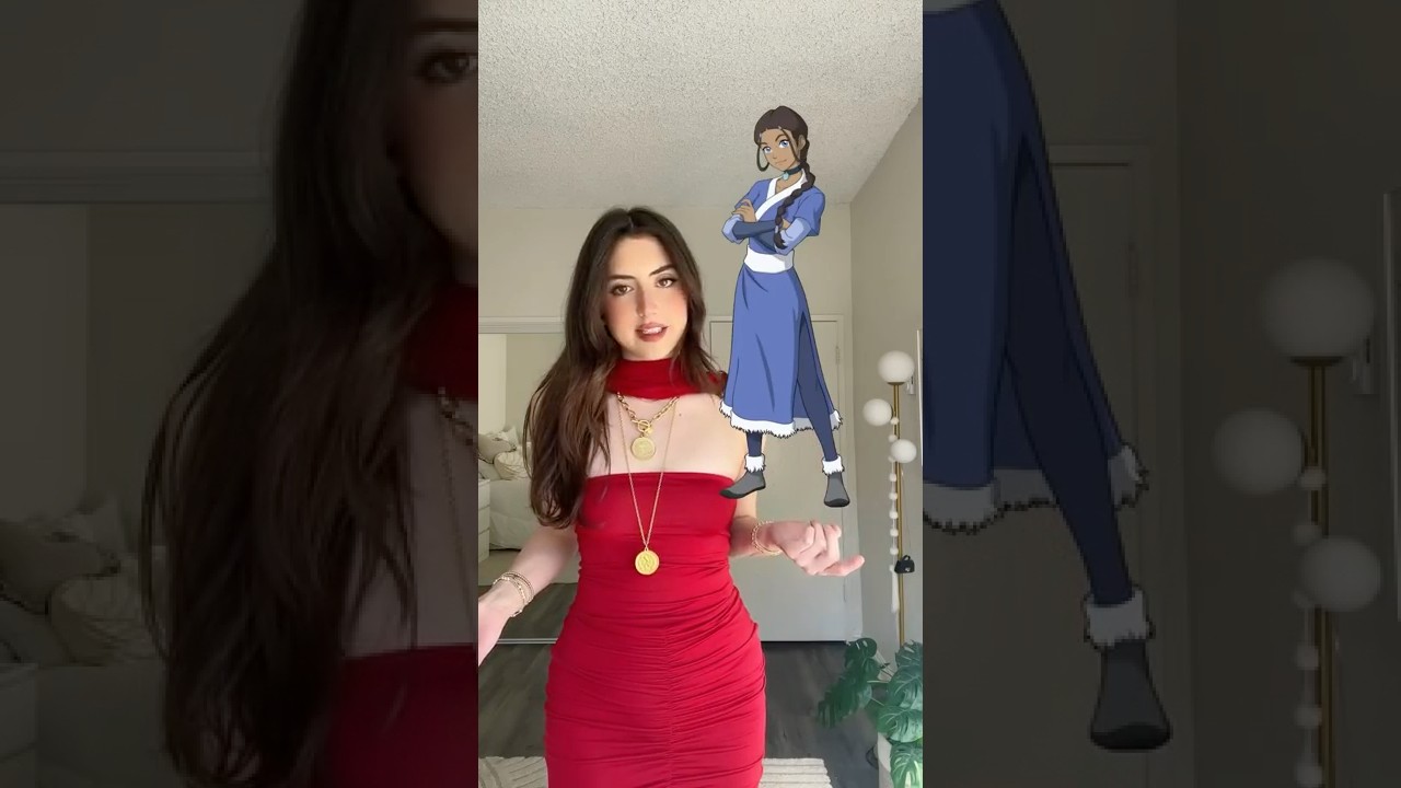 I turned myself into Katara from Avatar (ATLA)