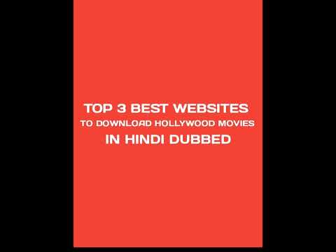 TOP 3 BEST WEBSITES FOR DOWNLOAD HOLLYWOOD MOVIES || DOWNLOAD IN HINDI DUBBED || HD QUALITY MOVIES.