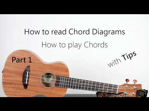 How to read Chord Diagrams-Donner ukulele lessons 3 part 1