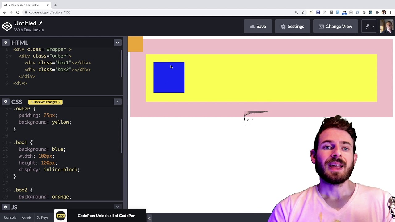 Absolute vs Relative Positioning CSS Tutorial