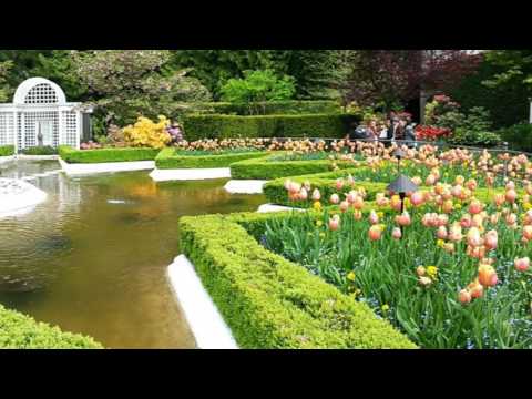 The Butchart Garden's Star Garden and Italian Garden