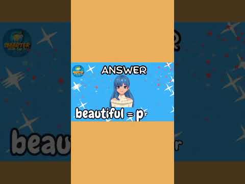 🌟 And the synonym for BEAUTIFUL is… PRETTY! 💖✨ #WordGameFun