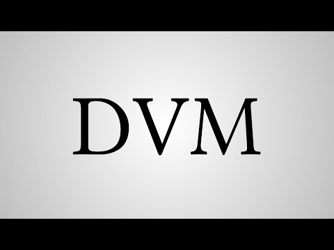 What Does "DVM" Stand For?