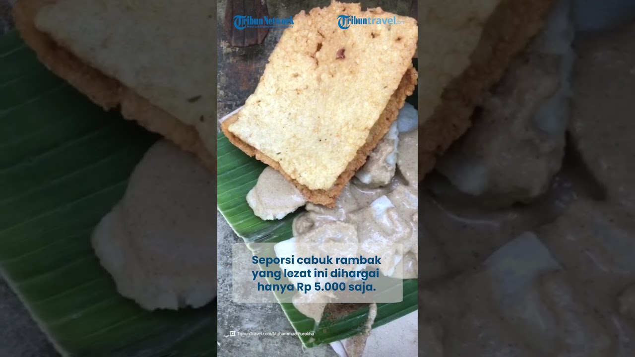 Mencicipi Sarapan dengan Cabuk Rambak, Kuliner Primadona Khas Solo yang ...