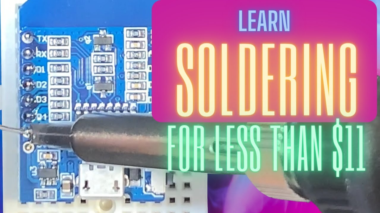 🛠 🕯 Soldering tutorial for your DND 🏹, Warhammer 🔫  and Terrain builds 🌳 for less than $11! 👓