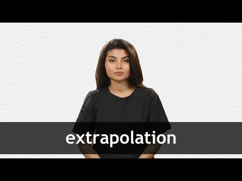 EXTRAPOLATION definition and meaning | Collins English Dictionary