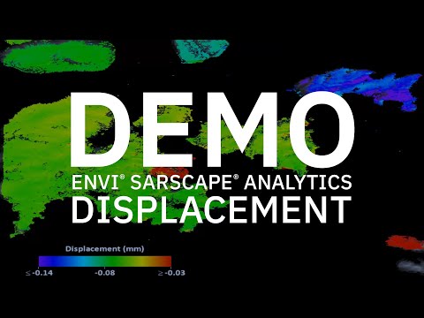 Displacement Mapping in ENVI SARscape Analytics | DEMO