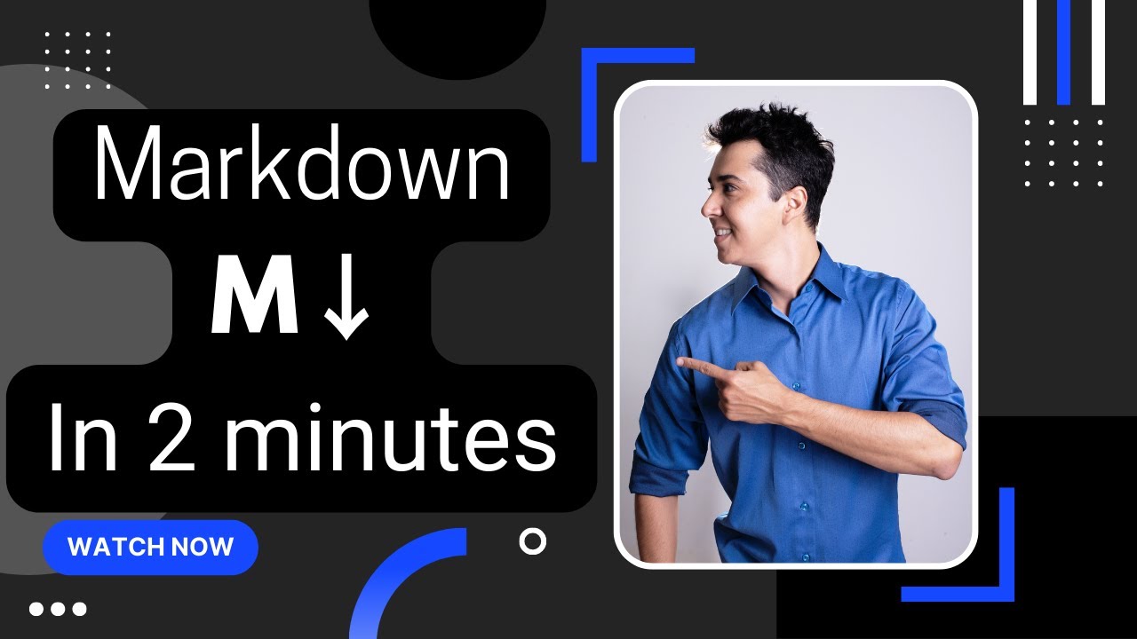 Markdown in 2 Minutes! Syntax and How to Use! Learn FAST!
