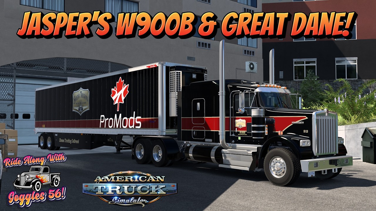 ATS Nimpkish Vancouver Island to Whistler BC with Jasper's W900B and Reefer!