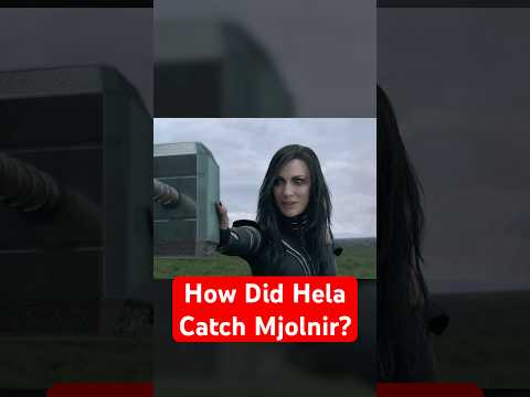 Why Can Hela Catch Mjolnir? #marvel
