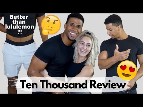 Mens Activewear Better Than Lululemon? Ten Thousand Review!