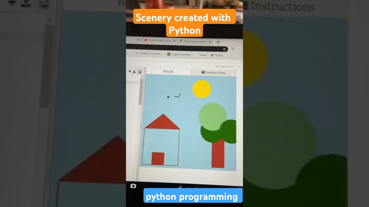 Scenery with Python