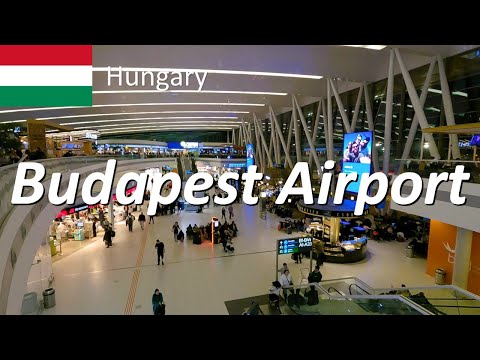【Budapest Airport】🇭🇺Explore Budapest Liszt Ferenc International Airport in Hungary / Walking Tour