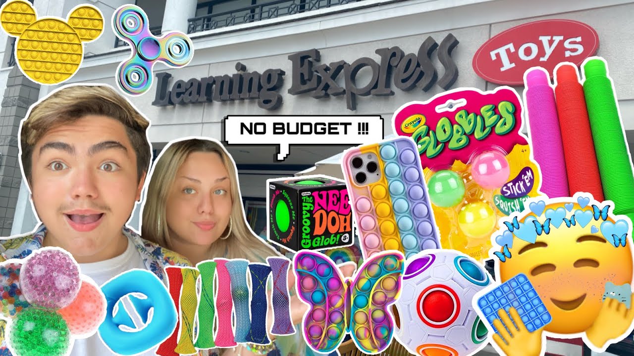 Fidget Toy Shopping at Learning Express *WE HIT THE JACKPOT* 😱🥳