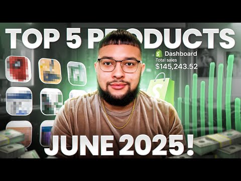 Top 5 Winning Dropshipping Products To Sell In June 2025!