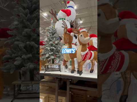 Outdoor Christmas Decor βοΈβοΈπ #christmasdecor #christmas2023 #lowes