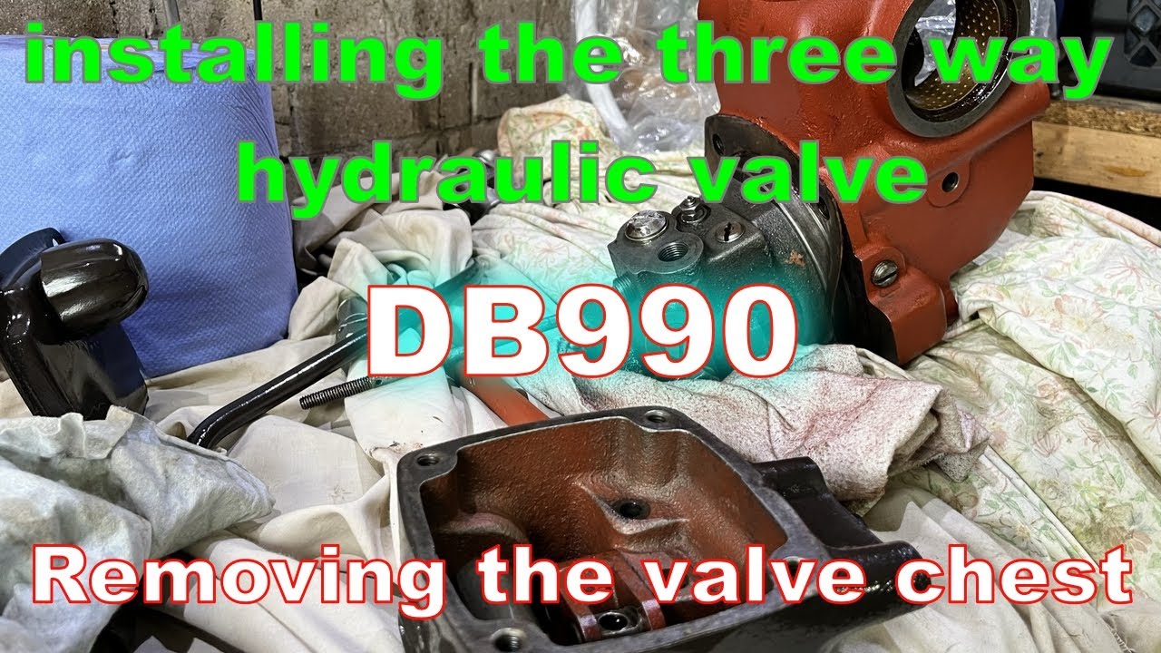 Removing the valve chest DB990 #73