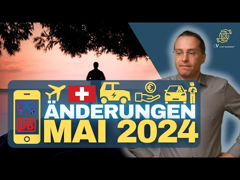 Änderungen Mai 2024 - KI, Mindestlohn, Verbot E Roller, Knöllchen in der Schweiz