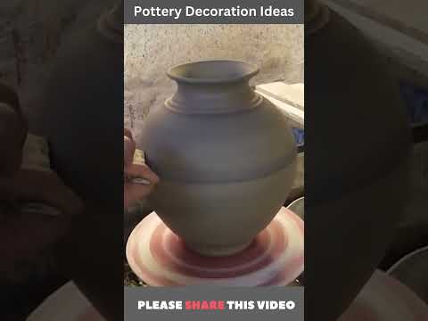 Pottery Decoration Ideas #shorts #viral #shortsfeed #potterydecoration
