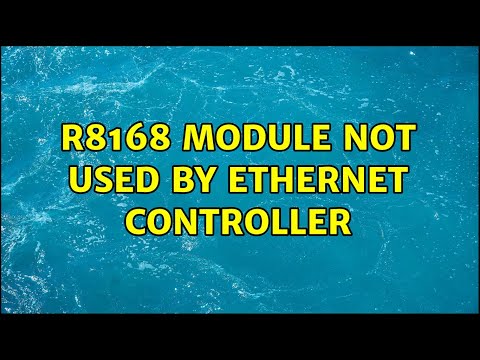 Ubuntu: r8168 module not used by ethernet controller