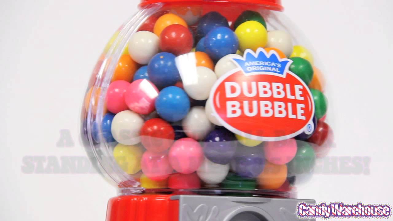 Classic Gumball Machine with DUBBLE BUBBLE Gumballs
