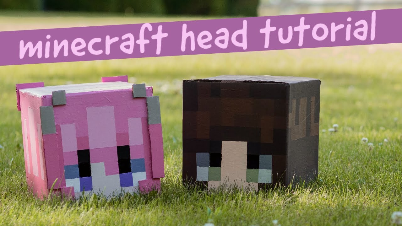 How To Make a Minecraft Head (Cosplay, Decor, & More!)