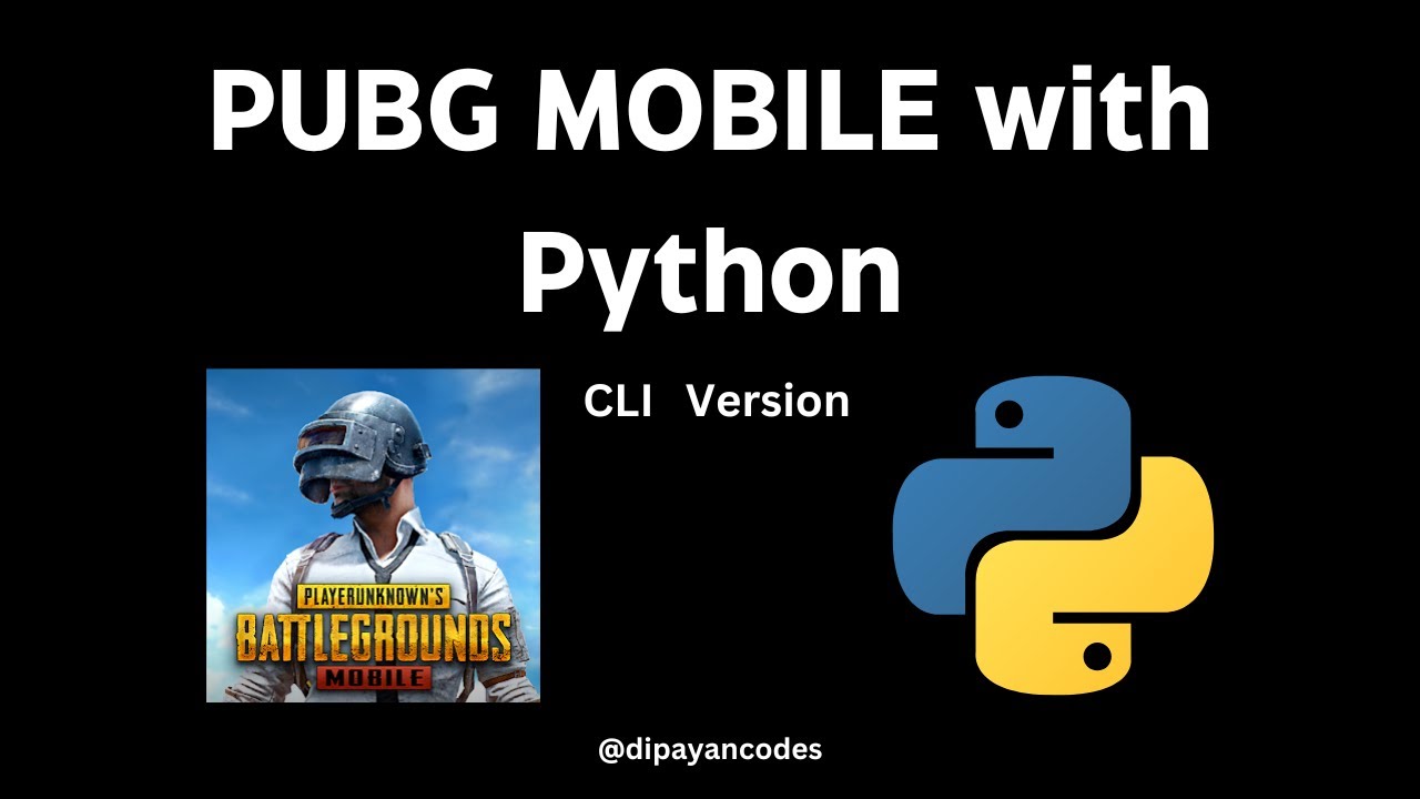 PUBG Mobile CLI Version - Battle in the Command Line! | dipayancodes
