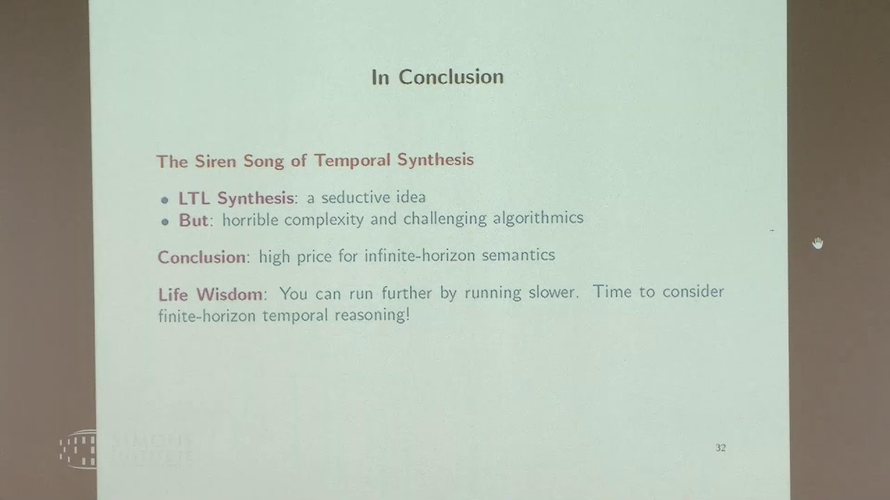Linear Temporal Logic: From Infinite to Finite Horizon